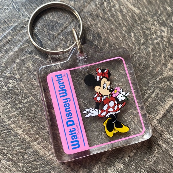 Disney | Other | Disney Minnie Mouse Keychain | Poshmark